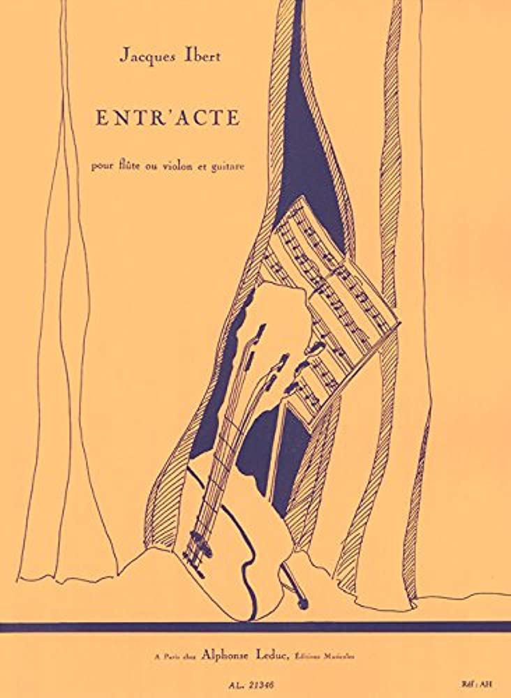 Entr'acte - Jacques Ibert Spartiti Flauto Online | Suono Flauti Entr'acte - Jacques Ibert Spartiti Flauto Online | Suono Flauti