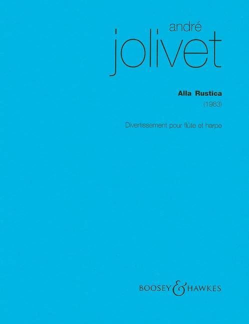 Alla Rustica - André Jolivet Spartiti Flauto Online | Suono Flauti
