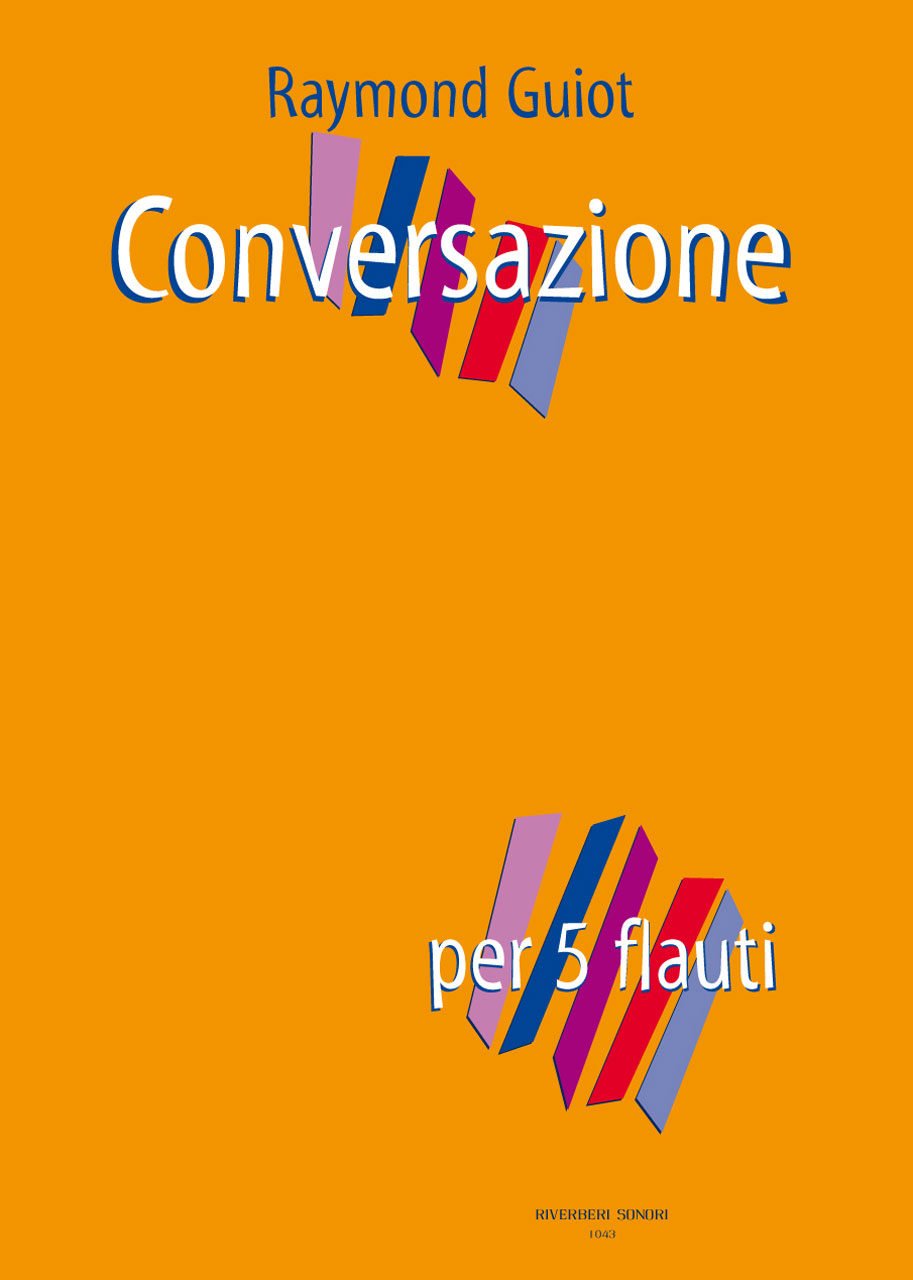 Conversazione per 5 Flauti - Raymond Guiot Spartiti Flauto Online ...
